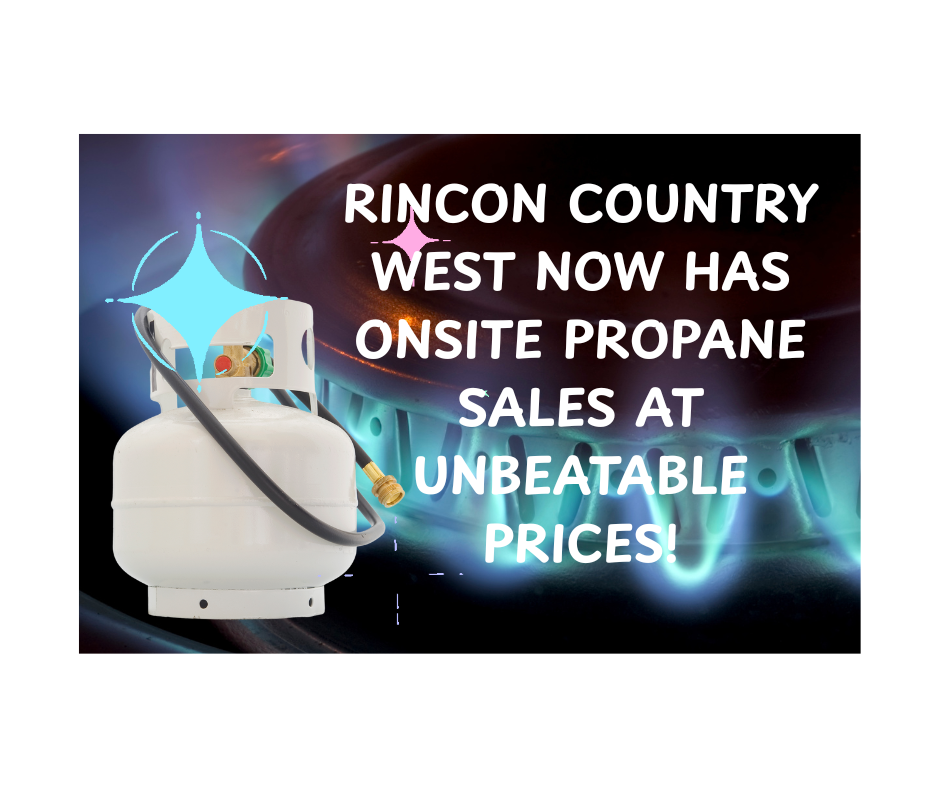 Rincon Country West RV Resort Map | 55+ Community Tucson AZ